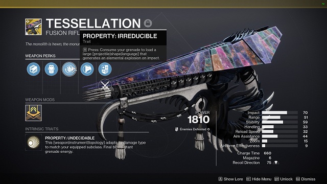 Destiny 2 Guide: How to Obtain the Tessellation Exotic Fusion Rifle in ...