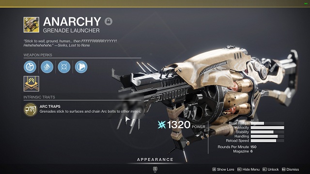 Destiny 2 Weapon Guide: How to Get the Anarchy Weapon in Destiny 2