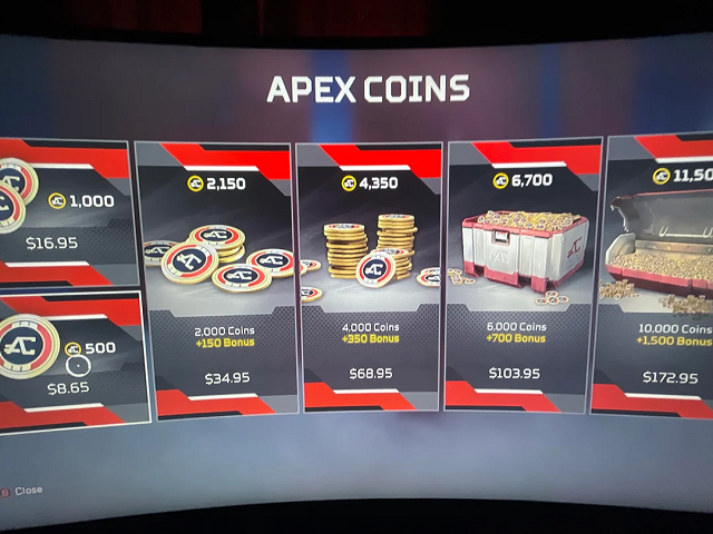 Apex Legends Guide : How to Get More Apex Coins